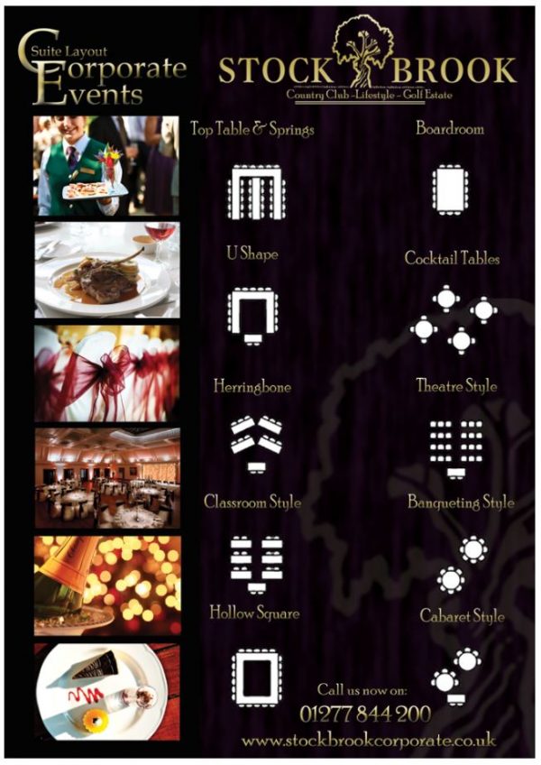 Corporate Function Rooms - Stockbrook Manor