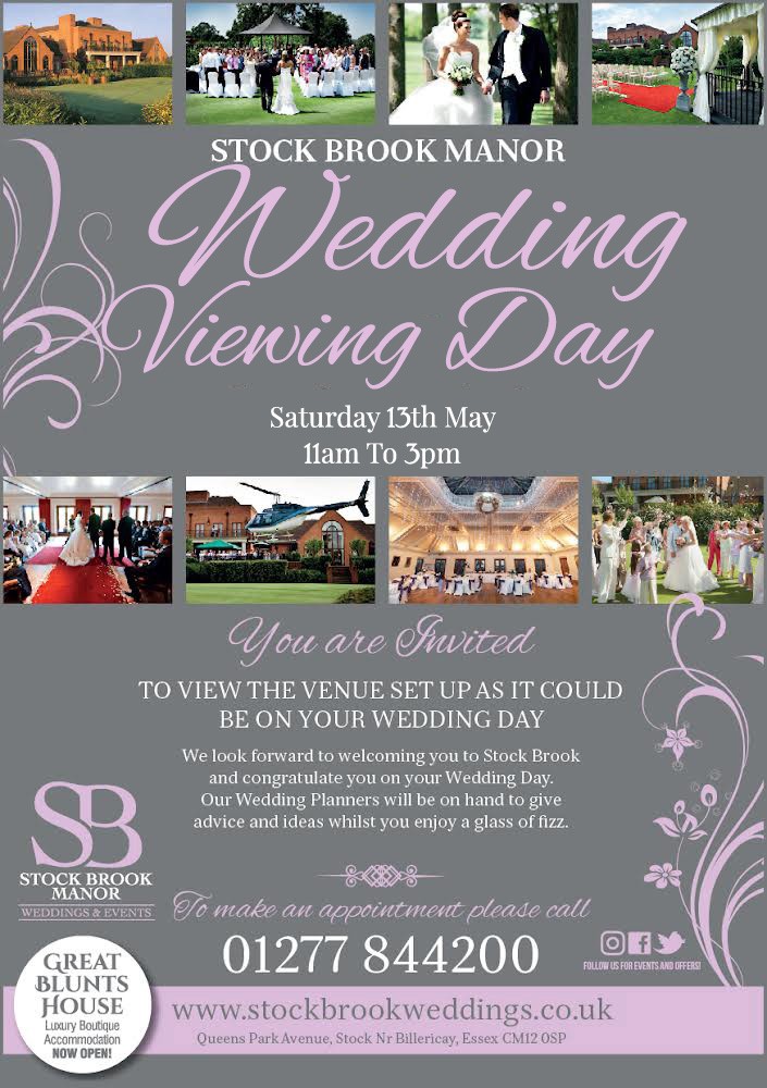 Wedding Open Day - Stockbrook Manor